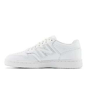 New Balance Unisex-Adult BB480 V1 Sneaker, White/White/White, 8.5
