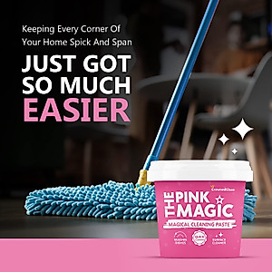 Natural All Purpose Cleaning Power Paste, Deep Cleaning Supplies, Household Scrub Paste Cleaner For Kitchen And Bathroom and other surfaces