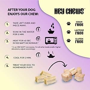 Himalayan Yak Cheese Dog Chews - X-Large Yak Chews, All Natural Dog Treats - Long Lasting, Easily Digestible and Rawhide Free – Yak Milk Bones for Dogs by HewChews(4pk)