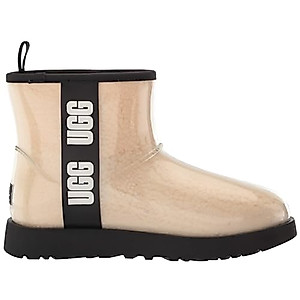 UGG Classic Clear Mini Boot, Natural / Black, Size 9