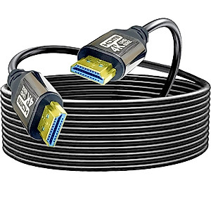 4K HDMI Cable 75ft 2.0 18Gbps,High Speed HDMI Cables 4K60 2K120 1080P eARC HDR HDCP 2.2 2.3 Compatible with Apple TV 4K Sony LG Samsung Xbox Series X RTX 3080 PS5