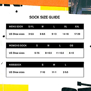 Stance Southbound Crew Light Cushion Run Sock Royal MD (US Men's Shoe 6-8.5, Women's Shoe 8-10.5)
