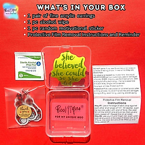 Hallmark Christmas Story Fun Christmas Earrings, Fun Christmas Outfit Accessories, Fun Christmas Story Gifts, Fun Christmas Party Favors, Christmas Earrings (Ralphie)