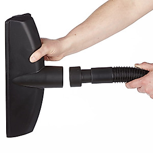 Shop-Vac 8011733 3-Piece Adapter Kit, Poly Pro Plastic Construction, 1 Coupling, 2 Adapters, (1-Set)