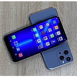 EVRIO Unlocked Phone，s88u，Android Smartphone ，Dual SIM Card，1GB RAM ，16GB ROM，Only Supports Dual SIM Card Frequency Band of 3GWCDMA ：850/2100MHZ，6.11 inch Screen9(Blue)