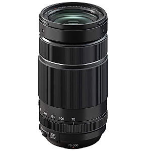 FUJIFILM X Replacement Lens Fujinon Zoom Super Telephoto Compact, 2.8-11.8 inches (70-300 mm), Image Stabilization, Dustproof, Splashproof, Low Temperature, Linear Motor (Silent), Aperture Ring, F