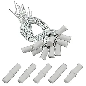 WMYCONGCONG 10 Pairs RC-33 N.C Recessed Wired Security Window Door Contact Sensor Alarm Magnetic Reed Switch