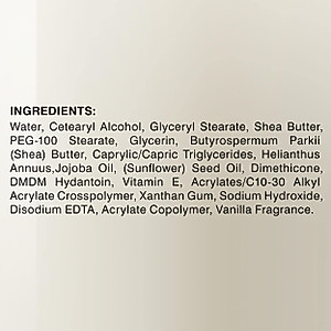 Majestic Pure Shea Body Butter - Intense Hydrating with Fractionated Coconut Oil, Jojoba, and Vitamin E - Moisturize for Dry, and Oily Skin - For All Skin Types - Skin Care for Men and Women - 8 oz