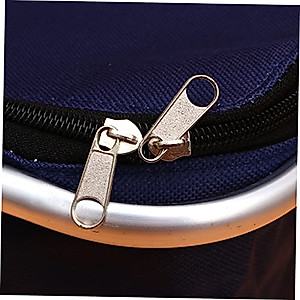 INOOMP Box Delivery Hot Bags Insulated Grocery Bag Hot Food Delivery Bags Food Preservation Box Storage Box Outdoor Portable Incubator Cooler Box Ice Bag Large Picnic Bag Blue