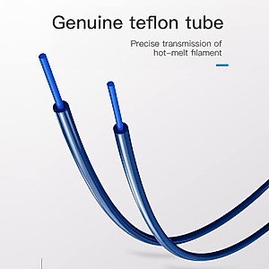 Creality Official 2 Meter Capricorn Teflon Tube PTFE Bowden Tubing 1.75mm Filament, Low Friction for Ender 3 Ender 3 Pro Ender 3 V2, Ender 5 Ender 5 Pro, CR-10, CR-6 SE All FDM 3D Printer of Creality