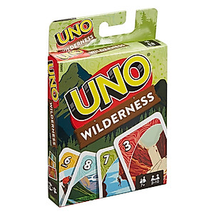 Mattel Games UNO: Wilderness - Card Game, 7 Years and up