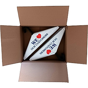 Wanowa Wire Hangers Bulk Dry Cleaner Hangers 16" Caped Clothing Hangers Suit Hangers Strut Hangers for Dry Cleaners or Home (Heart, 50)