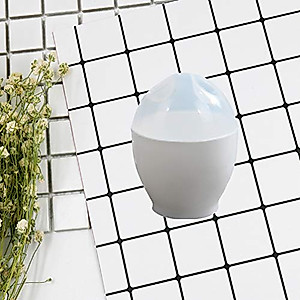 UPKOCH 2pcs Microwave Egg Cooker Mini Cup Steamed Scrambled Egg Poacher Omlette Maker for Instant Breakfast Home Kitchen Stove Top Microwave