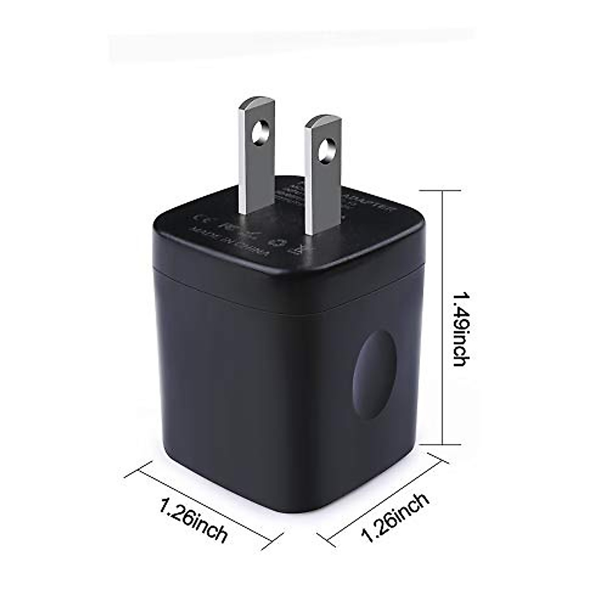 Wall Charger,Charger Cube,Charging Block Fast Charge 3Pack Dual Port 2.1A Power Brick Phone Charger Plug Box Head for iPhone 14 Pro/13/12/11/Xs Max/XR/8/7/6 Plus,Samsung Galaxy S22 S21 S10 S9 S8 Plus