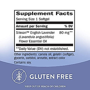 Nature's Way CalmAid, Non-Drowsy, Clinically Studied Lavender Supplement Helps Reduce Tension/Stress*