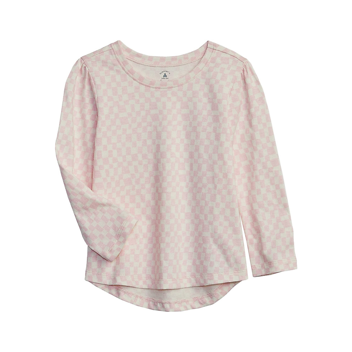 GAP Baby Girls Long Sleeve Tee T Shirt, Light Shell Pink, 2T US