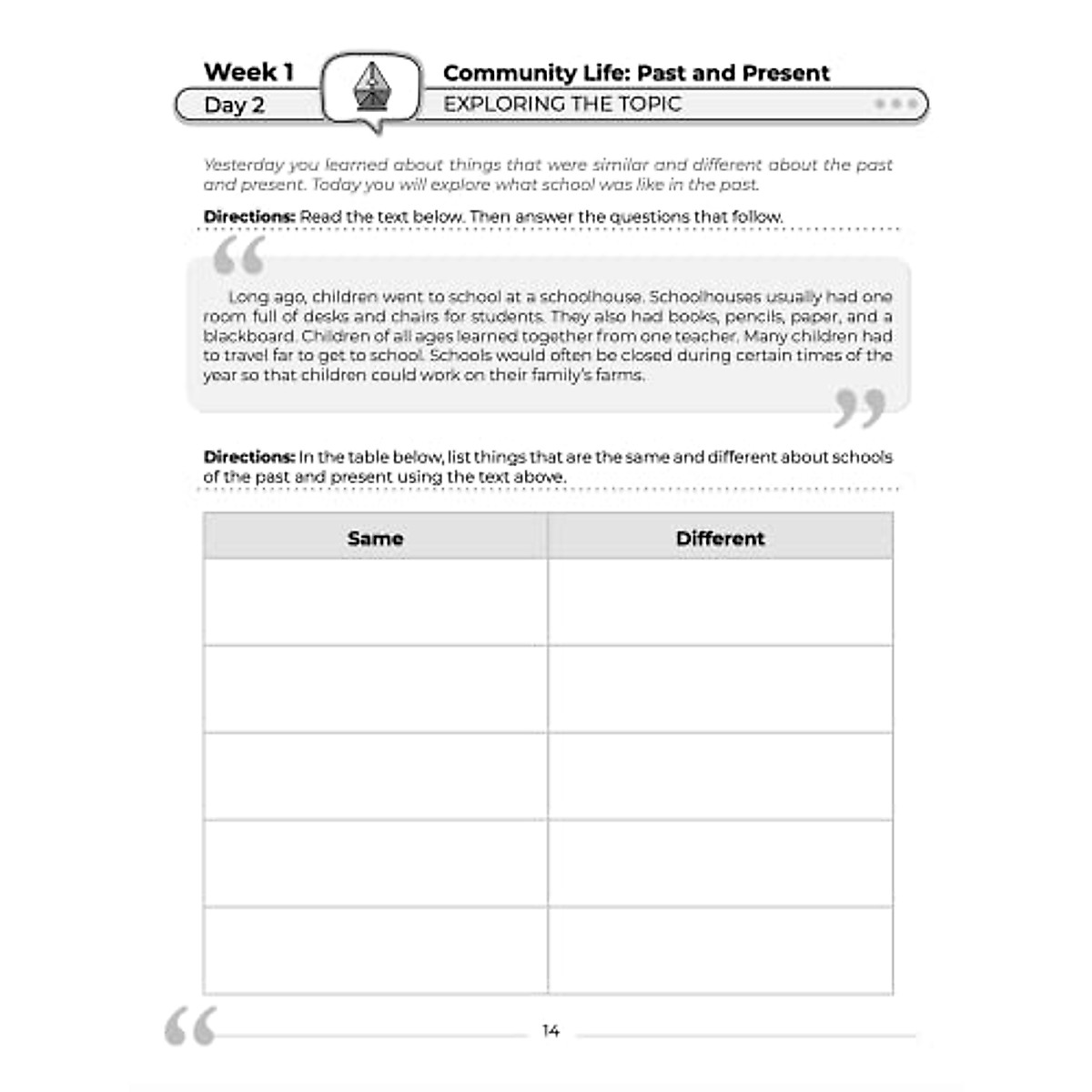 1st Grade Social Studies: Daily Practice Workbook | 20 Weeks of Fun Activities | History | Civic and Government | Geography | Economics | + Video ... Each Question (Social Studies by ArgoPrep)