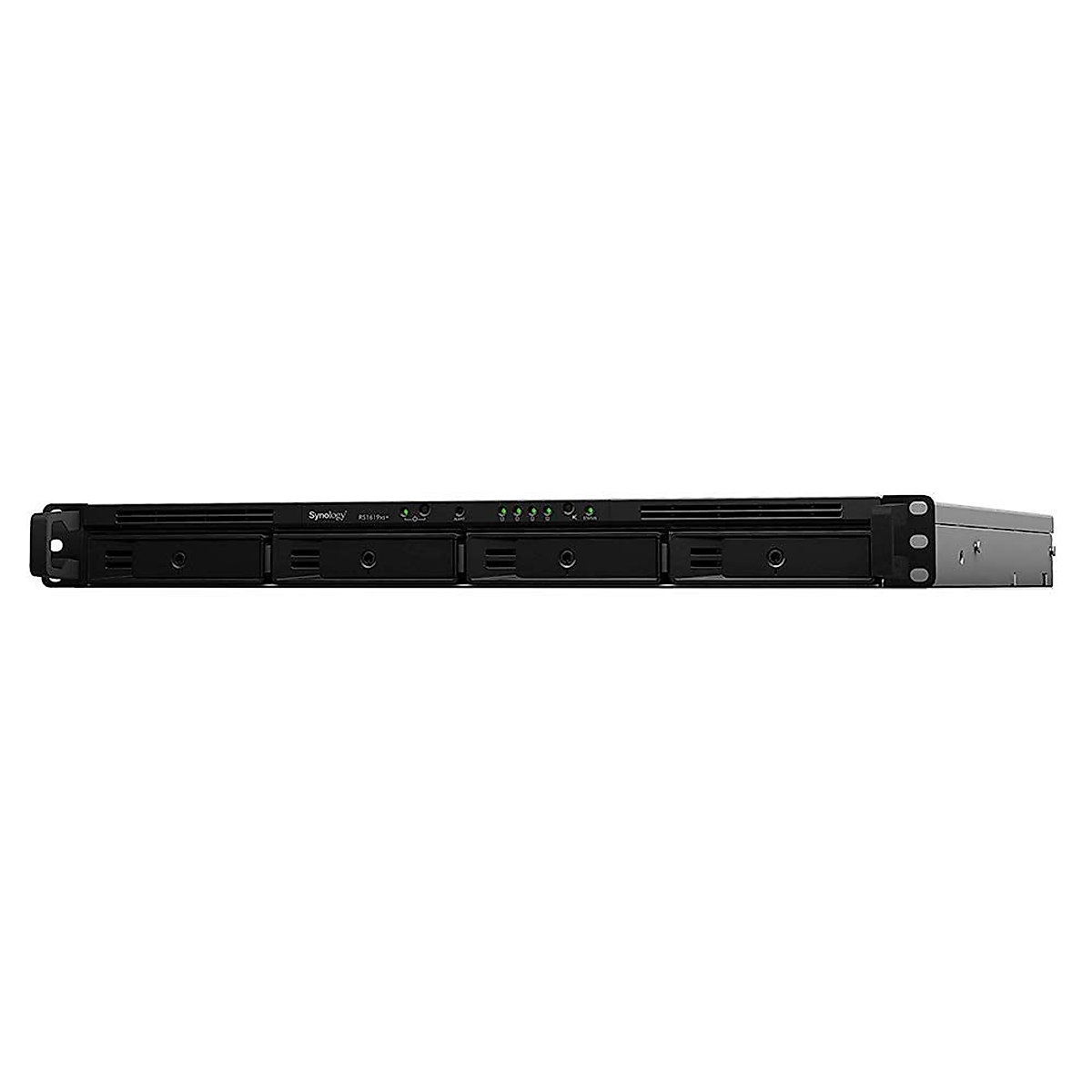 Synology RackStation RS1619xs+ iSCSI NAS Server with Intel Xeon 2.2GHz CPU, 64GB Memory, 4TB SSD and 24TB HDD, Rail Kit, DSM Operating System