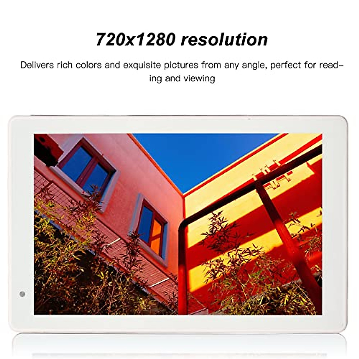 8.1 Inch Tablet, Android 10 2.4/5Ghz WiFi Tablet PC, 4+64GB, MTK6592 CPU, 720x1280 Resolution, with 3 Card Slots, Green, for Entertainment