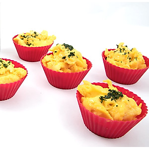 Nuwave Reusable Silicone Cupcake Liners – Set of 10