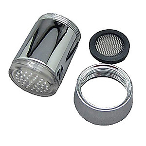 3-Color Led Faucet Lights Temperature Sensitive Three Color Changing Faucet Tap LED Faucet Light Water Faucet LED Aerator For Kitchen Bathroom Bath Basin Sink(1pcs)