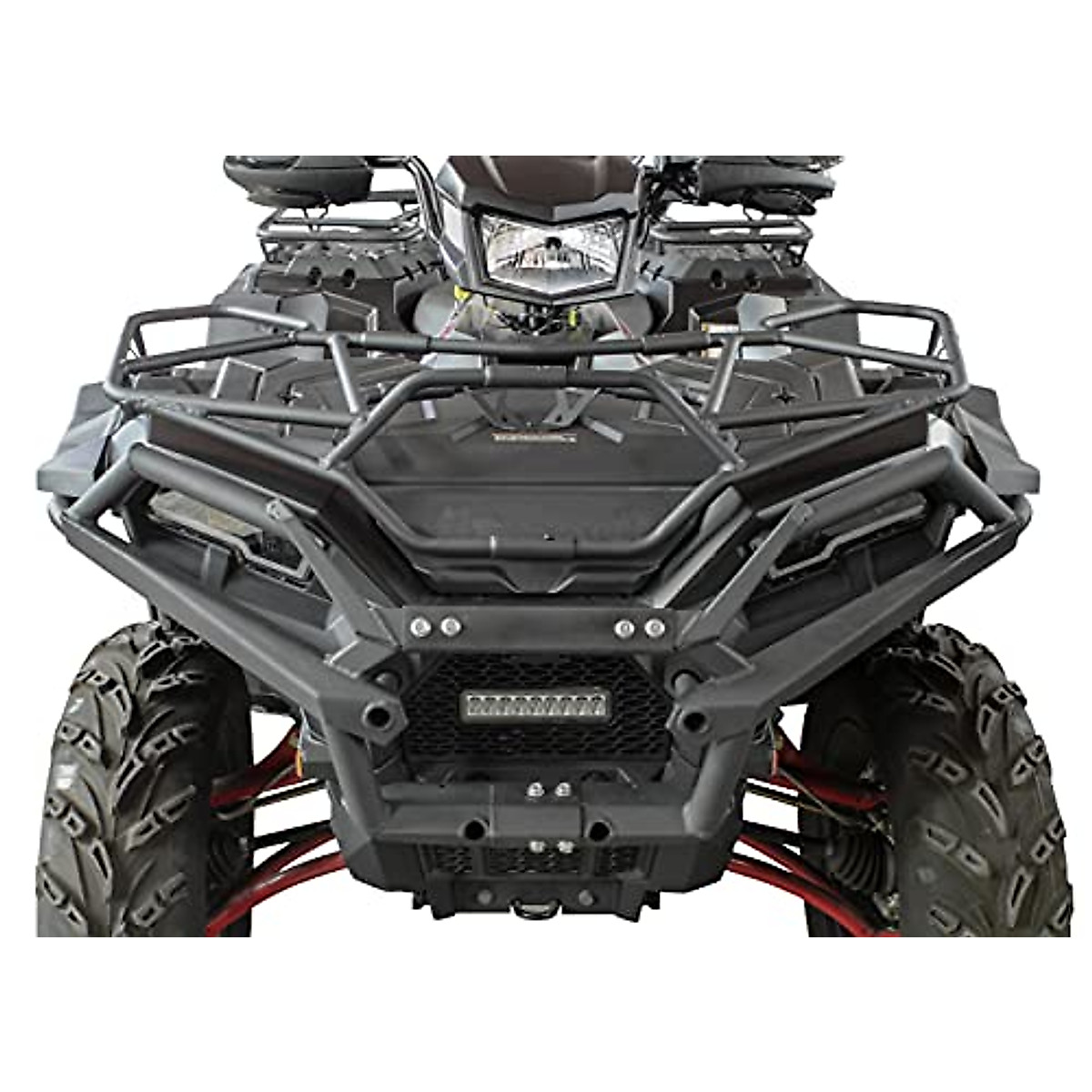 Front Steel Rack for Sportsman 850 XP 1000, LDETXY Front Storage Bin Cargo Box Rack Extender Kit for Polaris Sportsman 850/ 850 SP/ XP 1000/ XP 1000 S Accessories(Replace #2883257)