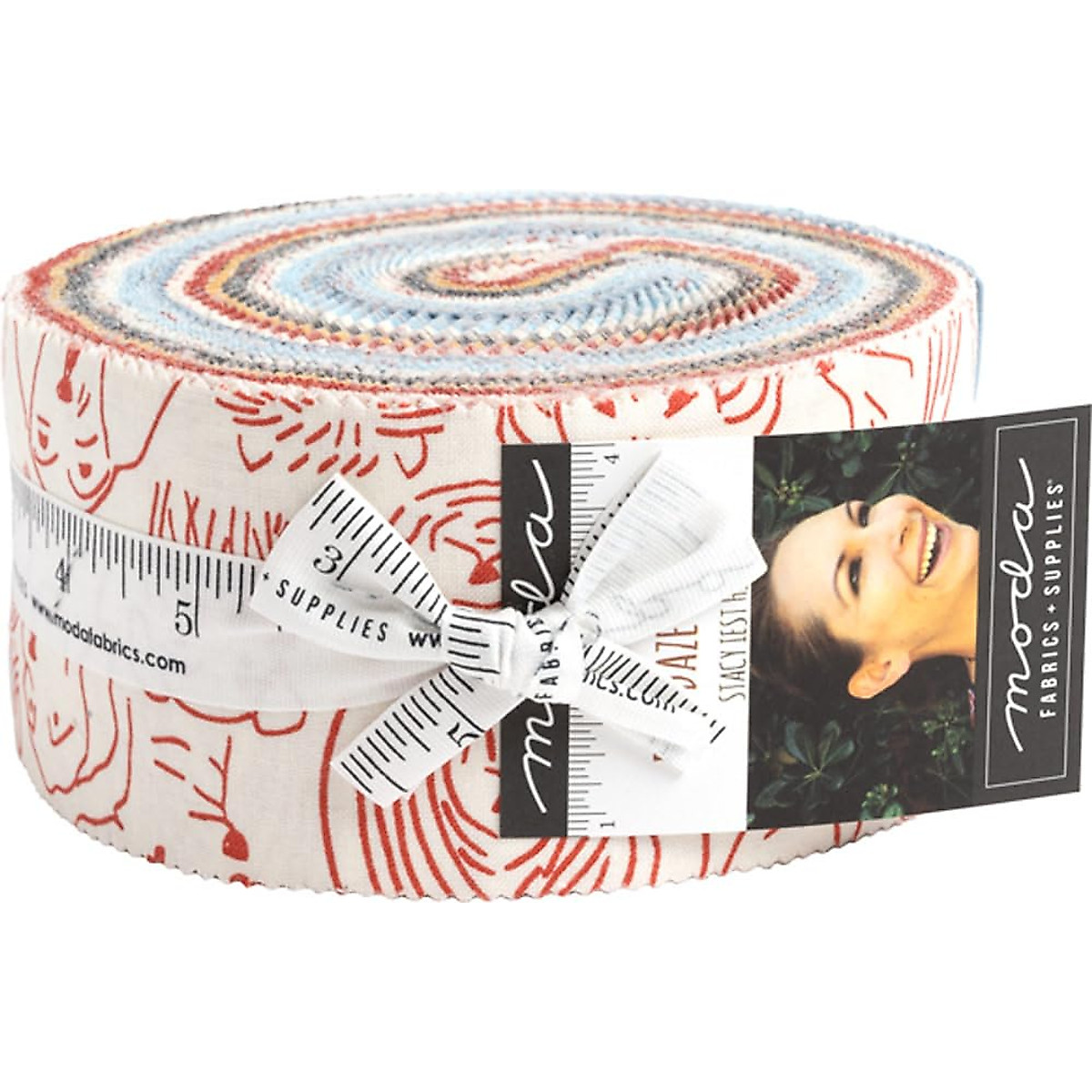 Stacy Iest HSU Dog Daze Jelly Roll 40 2.5-inch Strips Moda Fabrics 20840JR