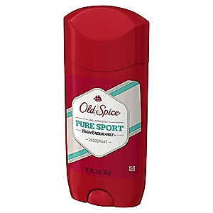 Old Spice Deodorant for Men Pure Sport Scent High Endurance 3 Ounce (Pack of 3)