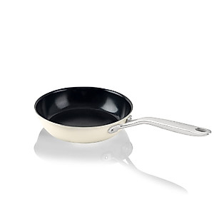 ValenCera by TeChef, 8" Ceramic Nonstick Frying Pan Skillet, Nontoxic - Free of PFAS, PFOA, PTFE, Made in Korea (8-in)