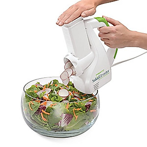 Presto Salad Shooter Electric Slicer/Shredder,White