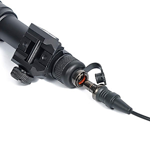 Assletes Tactical Flashlights, Black Rifle Weapon Light,Pressure Switch Included