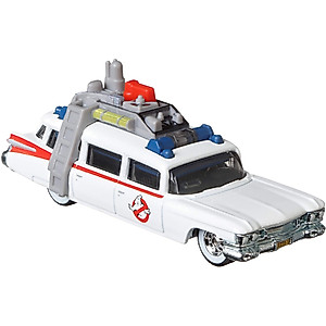 Hot Wheels Real Riders Ghostbusters Classic ECTO-1 Die-Cast Vehicle 1:64 Scale
