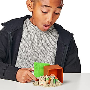 Treasure X Minecraft. Mine, Discover & Craft with 10 Levels of Adventure & 12 Mine & Craft Characters to Collect. Will You find The Real Gold Dipped Treasure?