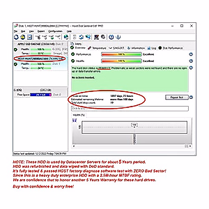 HGST Ultrastar He8 HDD HUH728080ALE604 8TB 7200RPM 128MB Cache SATA 6.0Gb/s 3.5-Inch Enterprise Server Data Center Hard Drive (Renewed)