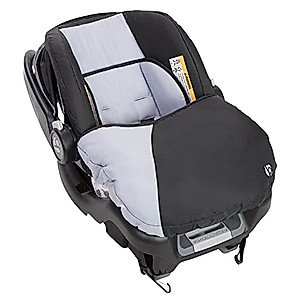 Baby Trend Sit N Stand Easy Fold Travel Double Baby Stroller and Single Infant Car Seat Travel System with Safety Harnesses and Cover, Stormy