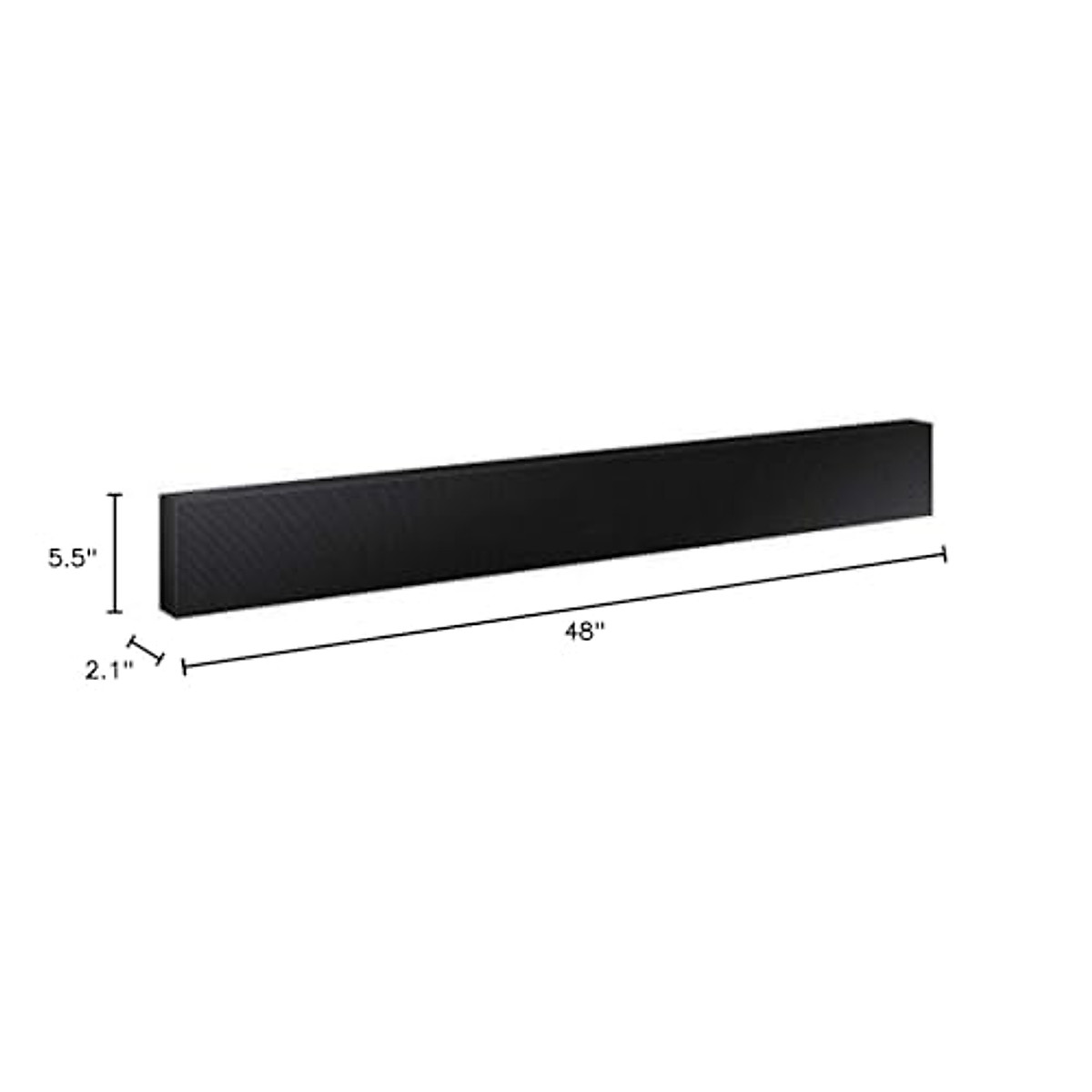 SAMSUNG HW-LST70T 3.0ch The Terrace Outdoor Soundbar w/ Dolby Audio, Built-In Subwoofer, Distortion Cancelling Technology, IP55 Weather Resistant, Titan Black