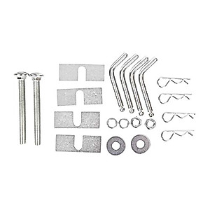 HECASA 5th Wheel Gooseneck Hitch Adapter Plate Compatible with Pickup Truck Bed - 25,000 lbs Gross Trailer Weight Rating 2-5/16 Inch Ball