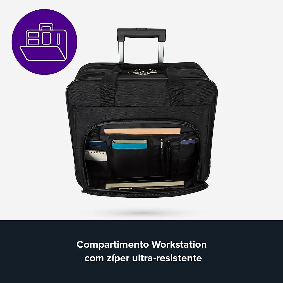 Targus 16 Inch Rolling Laptop Case (Black)