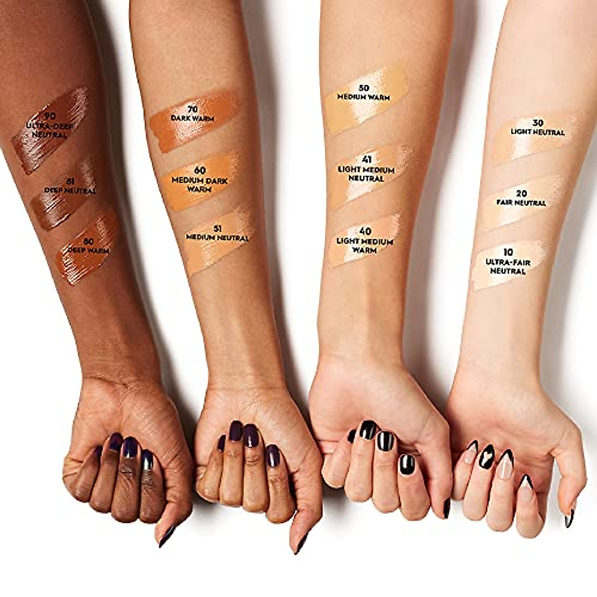 Urban Decay Hydromaniac Tinted Moisturizer - 24HR Hydrating & Glowy Medium Coverage Foundation - With Kombucha Filtrate + Marula Oil - Lightweight, Dewy Skin Finish – 81 Deep Neutral, 1.1 Oz