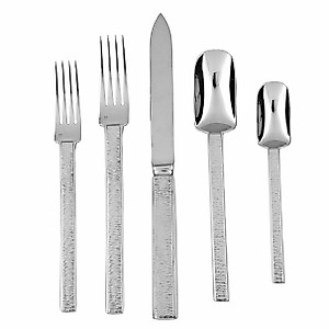 Fortessa Acqua 18/10 Stainless Steel Flatware Iced Tea Spoon, Set of 12