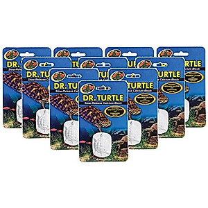 Zoo Med 10 Pack of Dr.Turtle Slow-Release Calcium Block