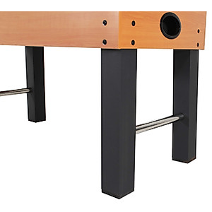 American Legend Charger 52” Foosball Table with Abacus-Style Scoring and Internal Ball Return System