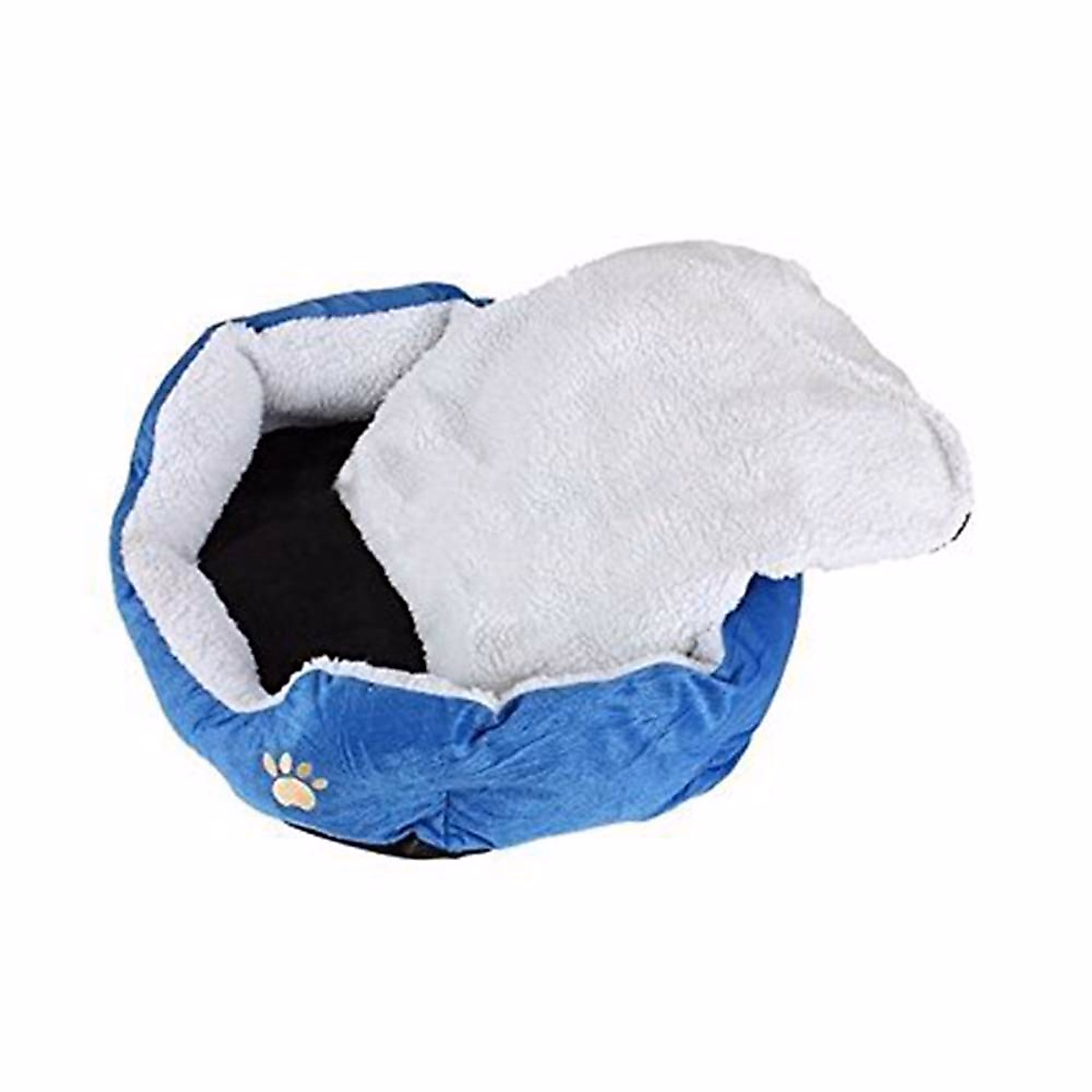 hbz11hl Ultra Soft Plush Cushion Pet Sleeping Bed Warm Mat Dog Cat Warm Kennel Pad Nest Dog Bed | Orthopedic Ultra Plush Sofa-Style Couch Pet Bed for Dogs & Cats, Gray, Large Rose Red S