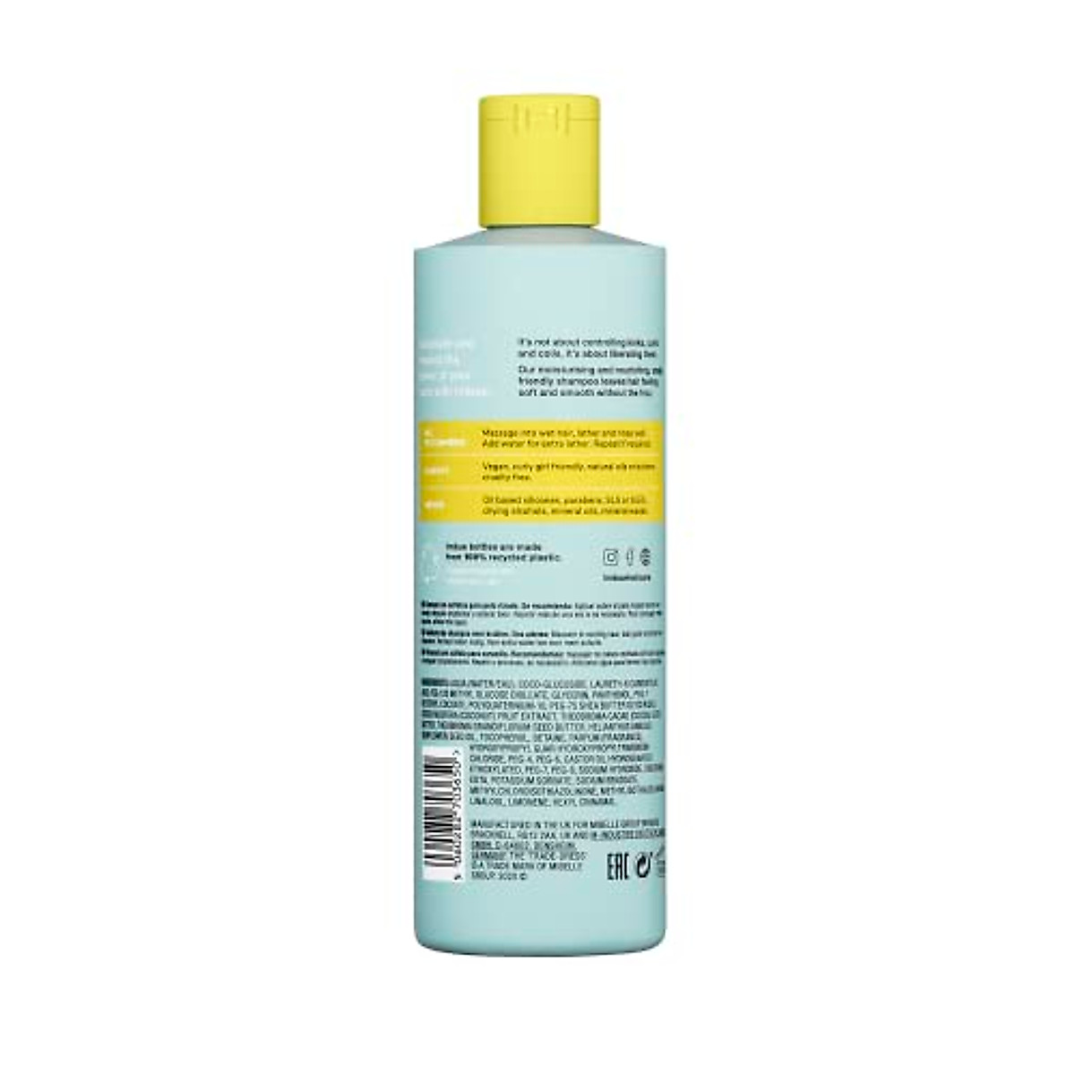 Imbue Curl Liberating Sulfate Free Shampoo for Wavy and Curly Tresses - Enhances Curls, Fights Frizz and Dryness | 13.5 fl oz, Curly Girl Compliant & Vegan Formula