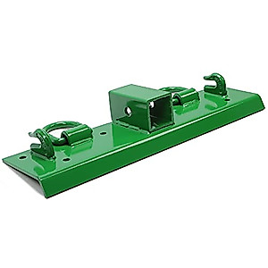 ECOTRIC 4.96" W × 21.93" L Bolt on Tractor Grab Hooks 2" Receiver Compatible with John Deere 4100 4010 4110 4115 2320 2520 2720 2025r 2032r 2038r