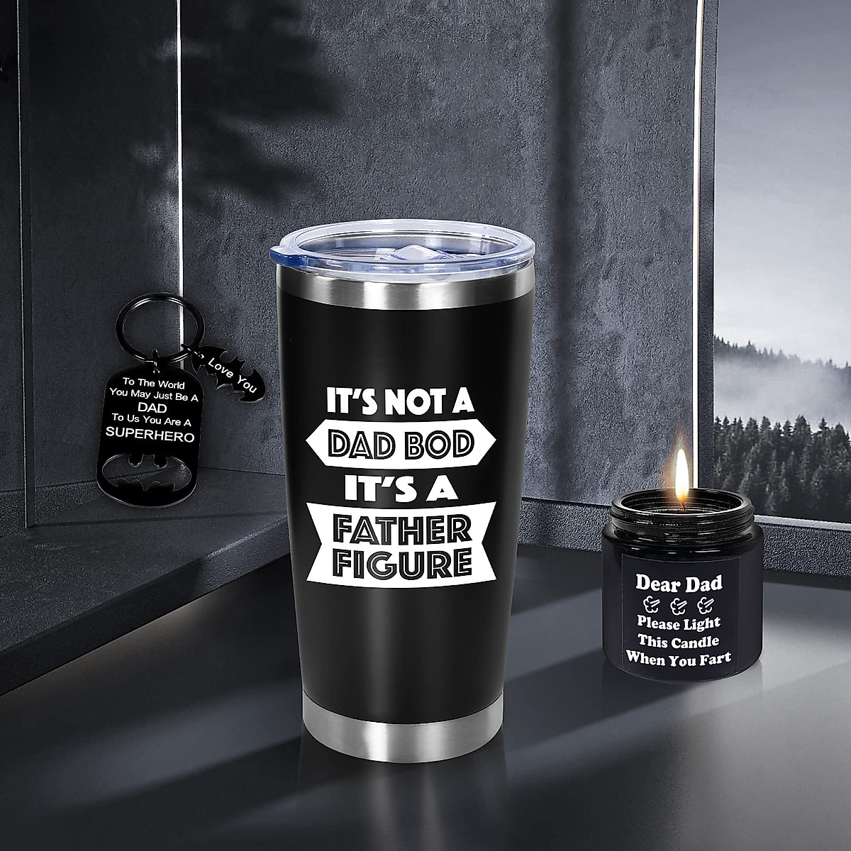 Tecanne Birthday Gifts For Dad From Daughter, Son - Fathers Day Gift Box Baskets For Dad, Husband, Men Best Christmas Package Idea