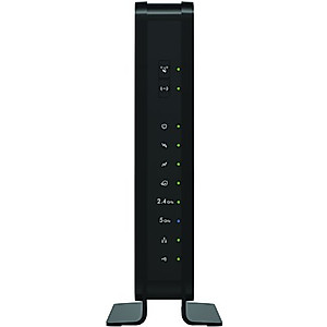 NETGEAR N600 (8x4) WiFi DOCSIS 3.0 Cable Modem Router (C3700) Certified for Xfinity from Comcast, Spectrum, Cox, Spectrum & more