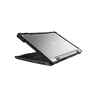 Gumdrop SlimTech Laptop Case Fits Dell Latitude 3330 13-inch (2-in-1) Designed for K-12 Students Teachers & Classrooms – Drop Tested Rugged Shockproof Bumpers for Reliable Device Protection – Black