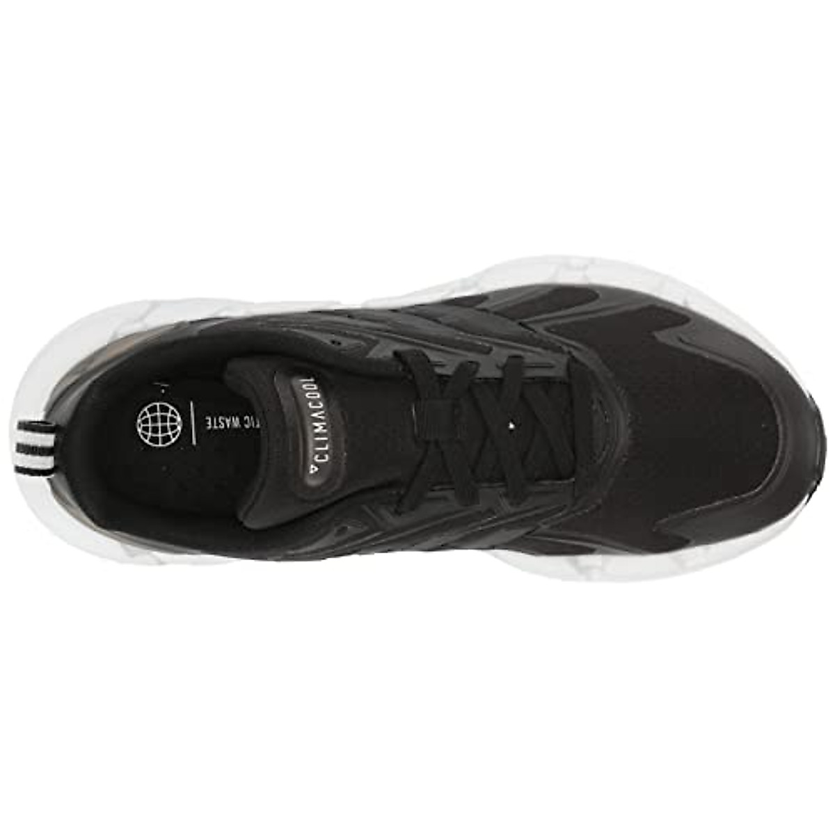 adidas Women's Ventice Climacool Running Shoe, Carbon/Black/White, 8