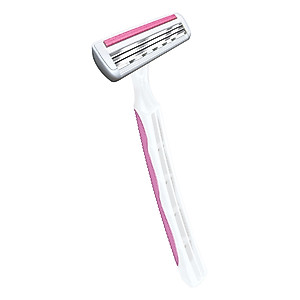 BIC Silky Touch 3 Disposable Shaver, Women, 4 Count